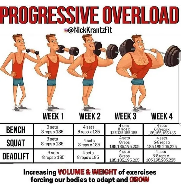 Progressive Overload là gì và cách áp dụng vào tập luyện